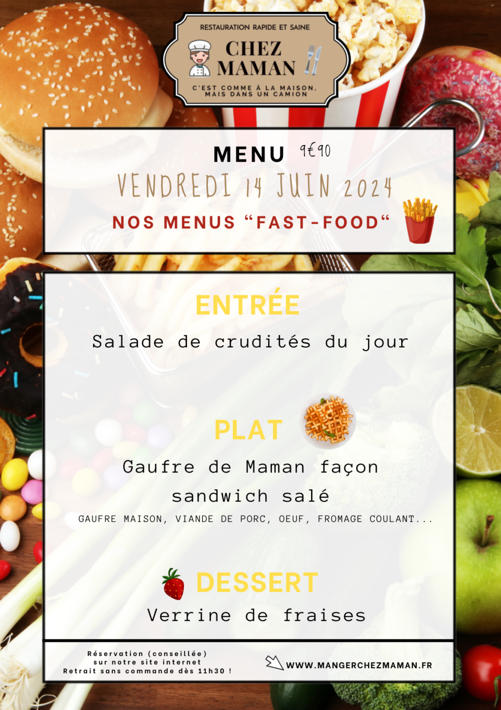 Menus – Chez Maman